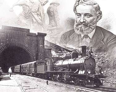 Ouverture de la ligne ferroviaire du Saint-Gothard